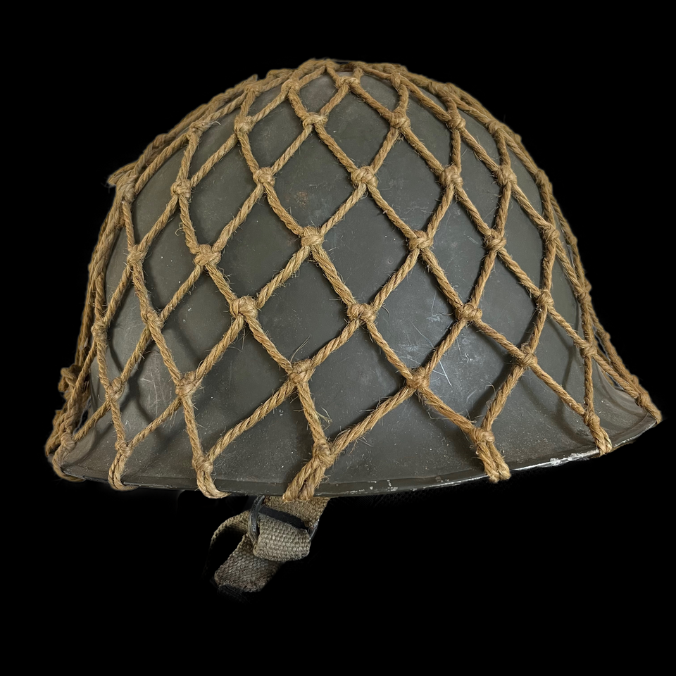 M63 Staaldak with Net – Expedition Antiques