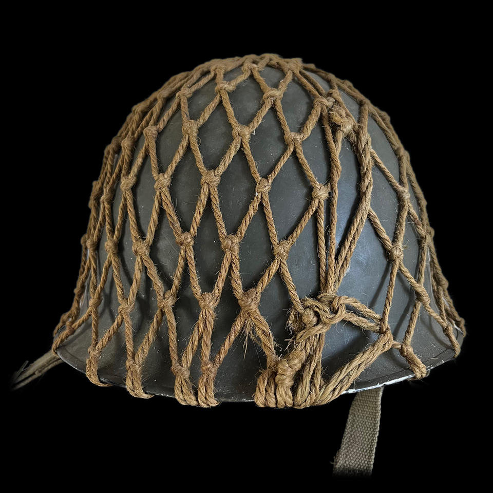 M63 Staaldak with Net – Expedition Antiques